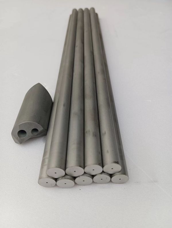 Carbide Rods With Straight Coolant Holes - AGrade Carbide
